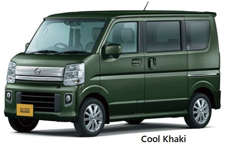 New Nissan NV100 Clipper Rio Body colors, Full variation of exterior ...
