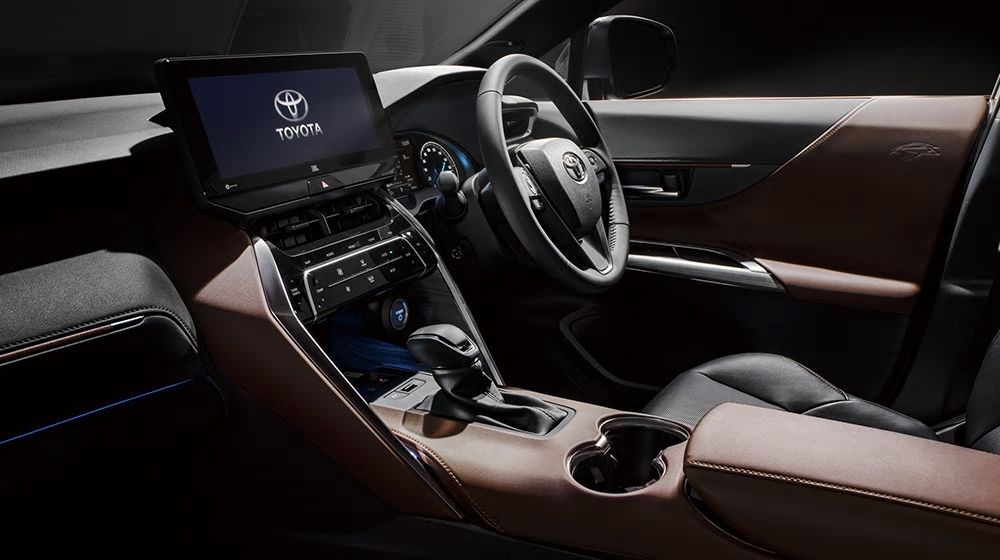 New Toyota Harrier Hybrid Cockpit picture, Driver view photo and ...