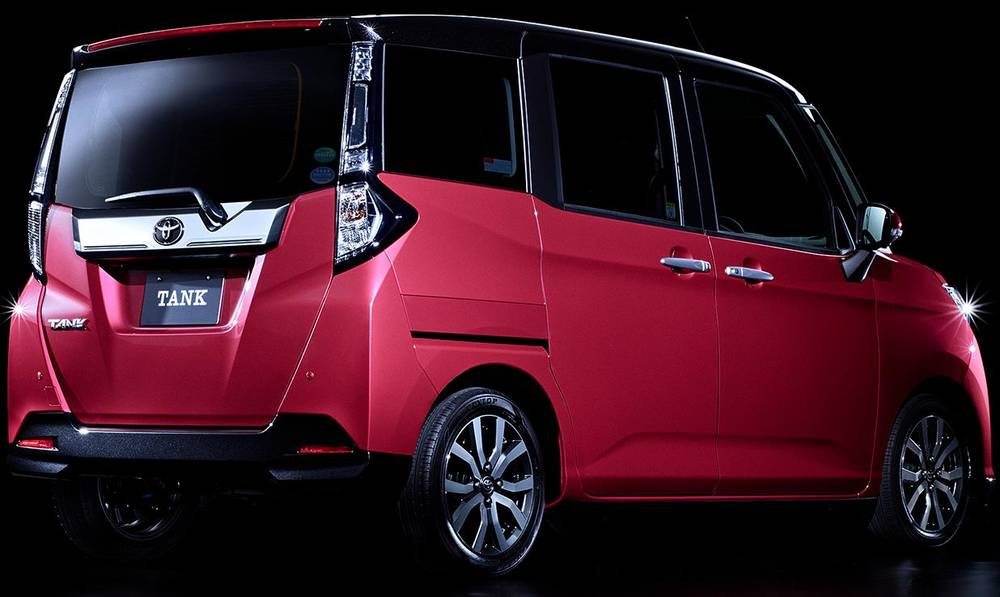 New Toyota Tank Custom Back photo, image, Rear picture