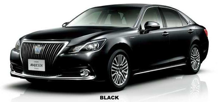New Toyota Crown Majesta Body colors, Full variation of exterior ...