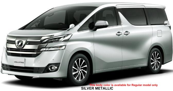 New Toyota Vellfire Body color photo, Exterior colour picture, colors image